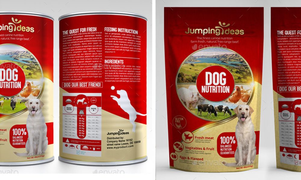 Dog Food Template - Graphic Design Resources Community
