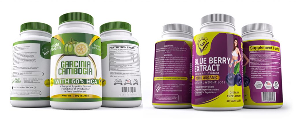 10 Supplement Label Templates - Graphic Design Resources Community