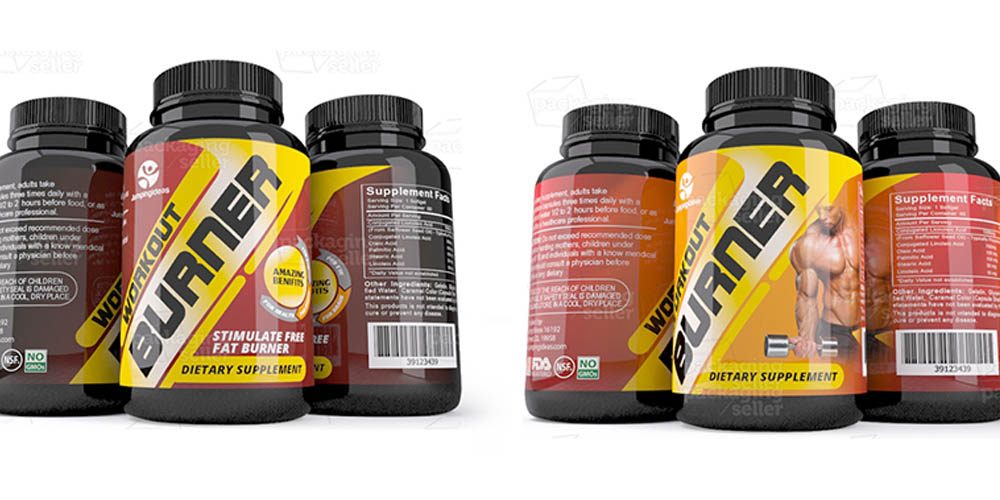 Free Health Supplement Label Template - Graphic Design Resources Community