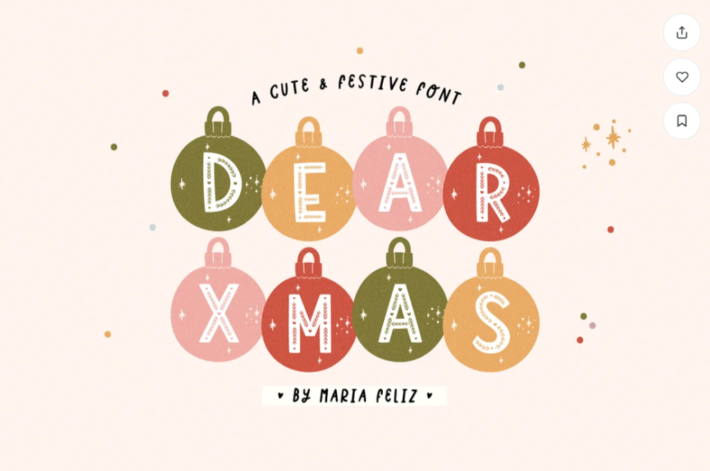 10 Top Christmas Font Collection - Graphic Design Resources Community