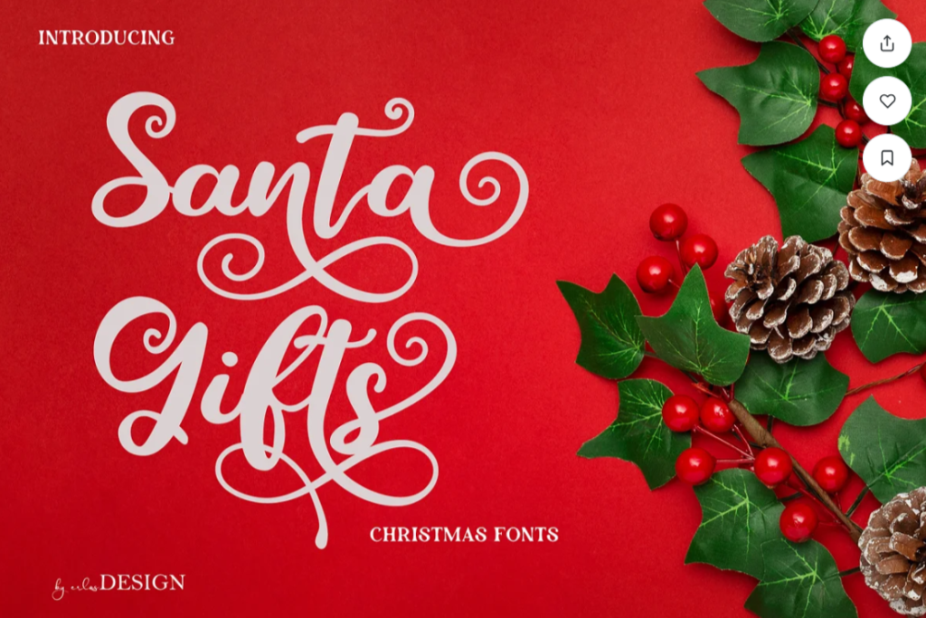 10 Top Christmas Font Collection - Graphic Design Resources Community