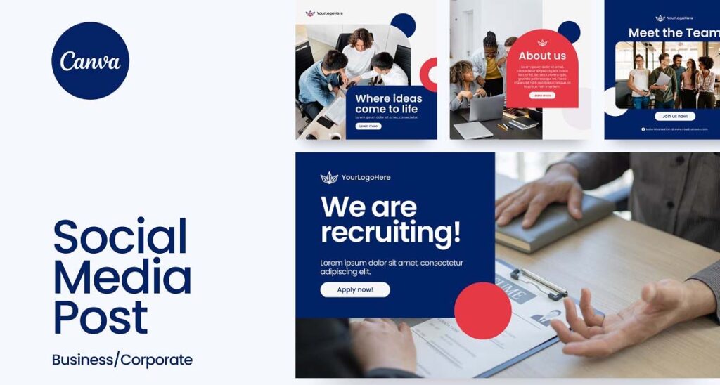 10+ Social Media Template Collection: Boost Your Brand's Impact ...